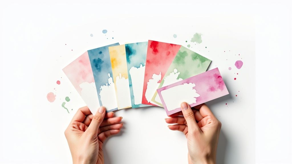 7 Fresh Business Card Layout Ideas for 2025