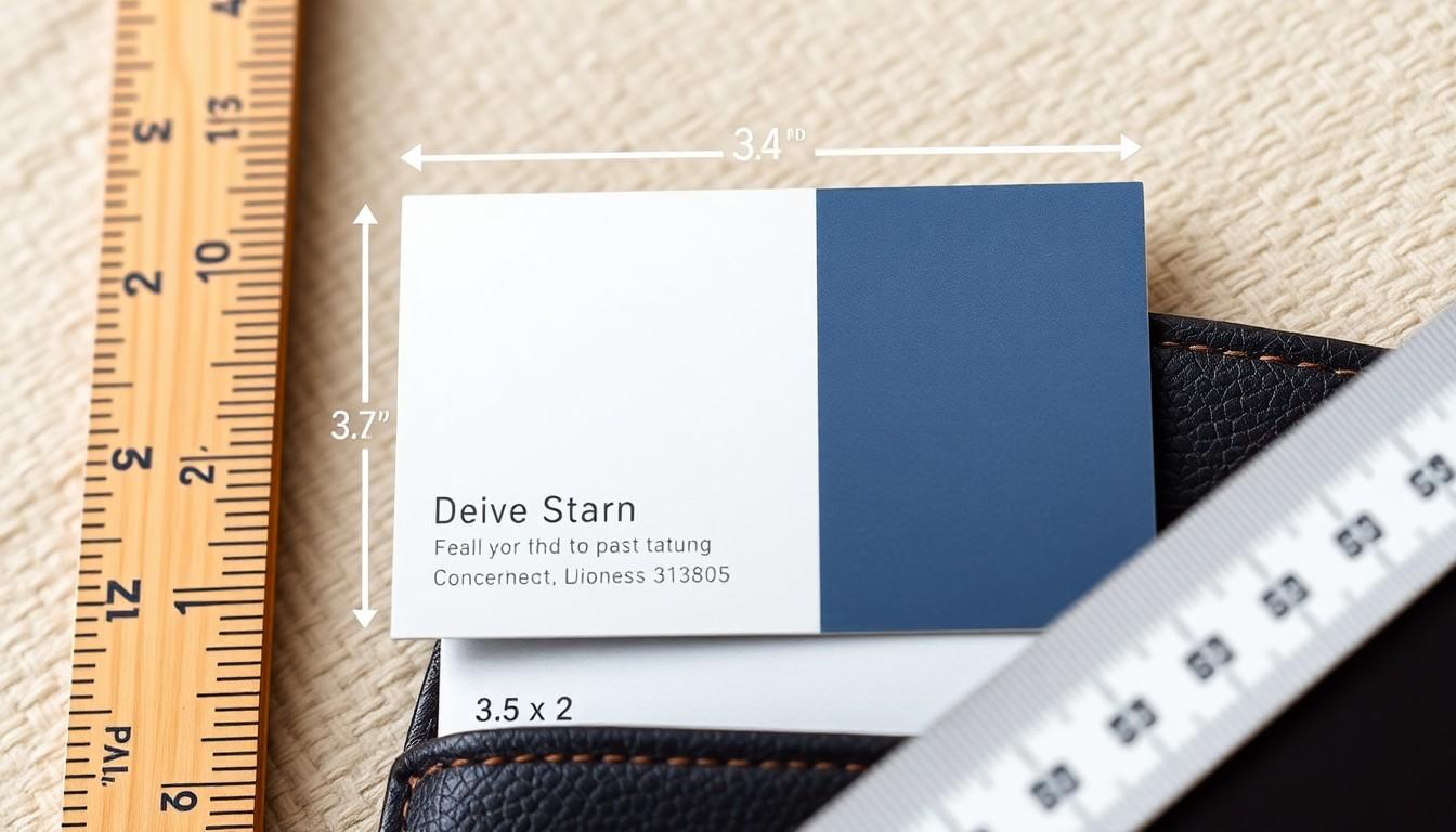 Guide to Business Card Size & Dimensions for Professionals