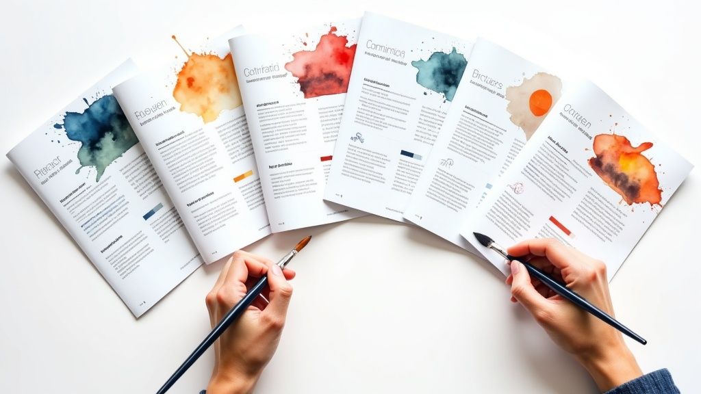 7 Inspiring Company Brochure Examples for 2025