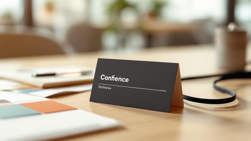 Mastering Conference Name Badge Design