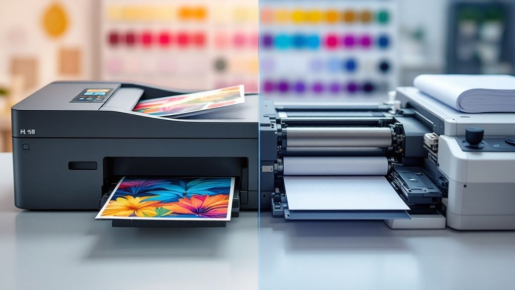 Digital Printing vs Offset Printing Your Guide