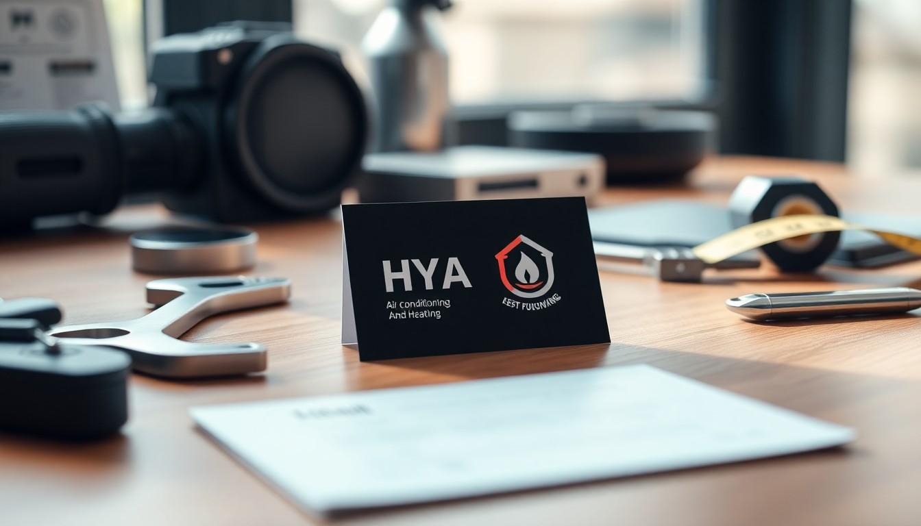 HVAC Business Card Ideas for Contractors & Technicians