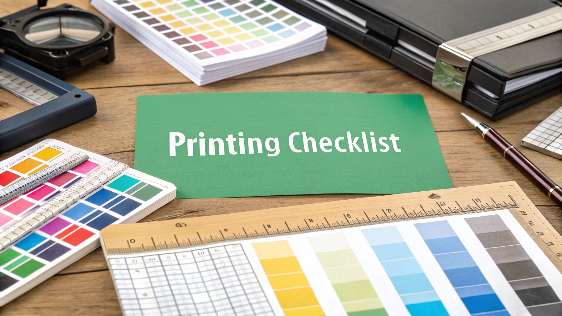 Master Printing Checklist: Your Complete Quality Guide