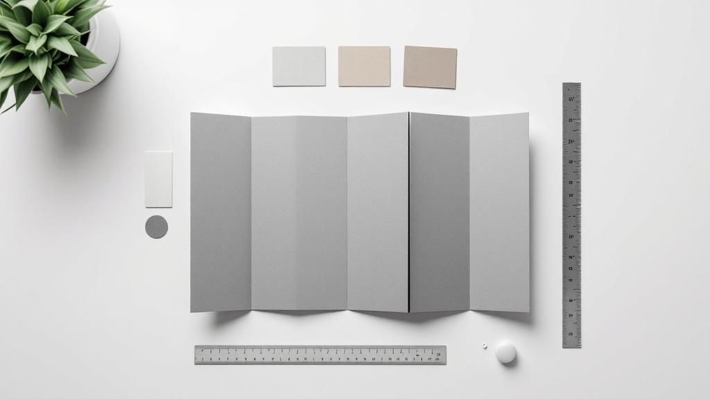 A Guide to Standard Brochure Sizes and Folds