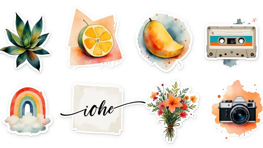 9 Fresh Sticker Design Ideas to Try in 2025