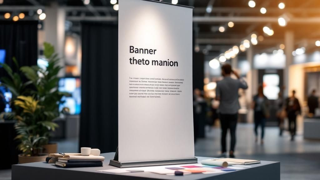 A Guide to Trade Show Banner Design That Works