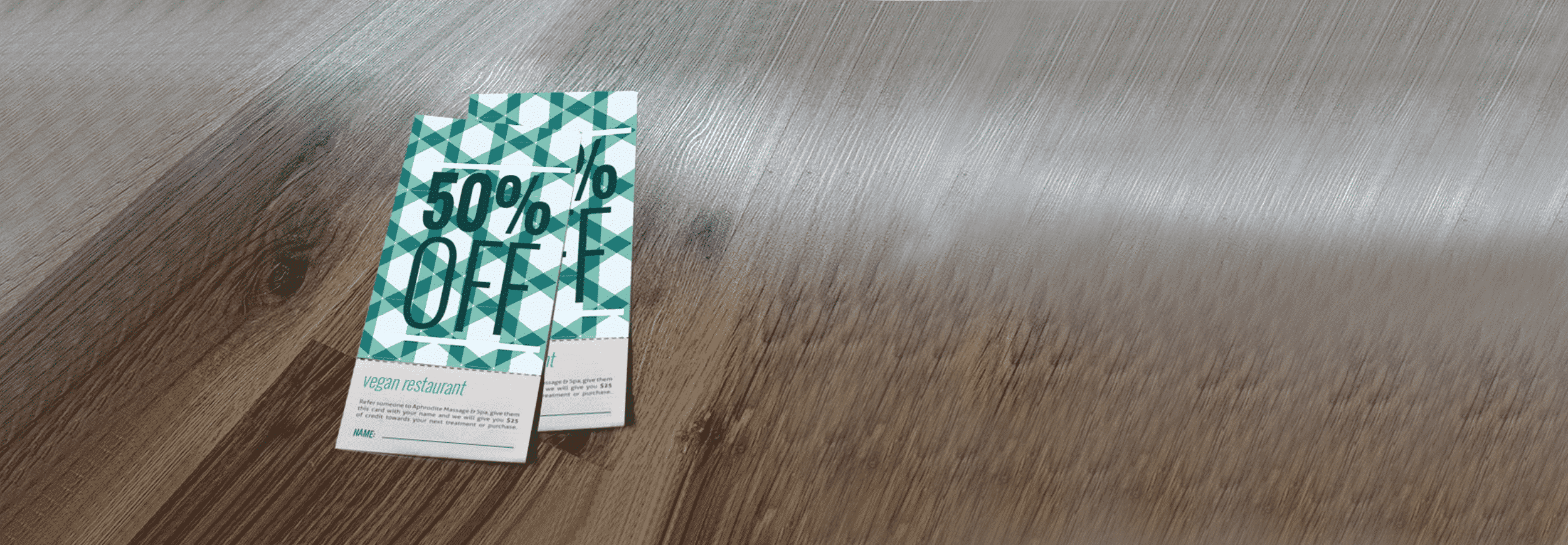 Custom Rip Card Printing | Tear-Off Cards