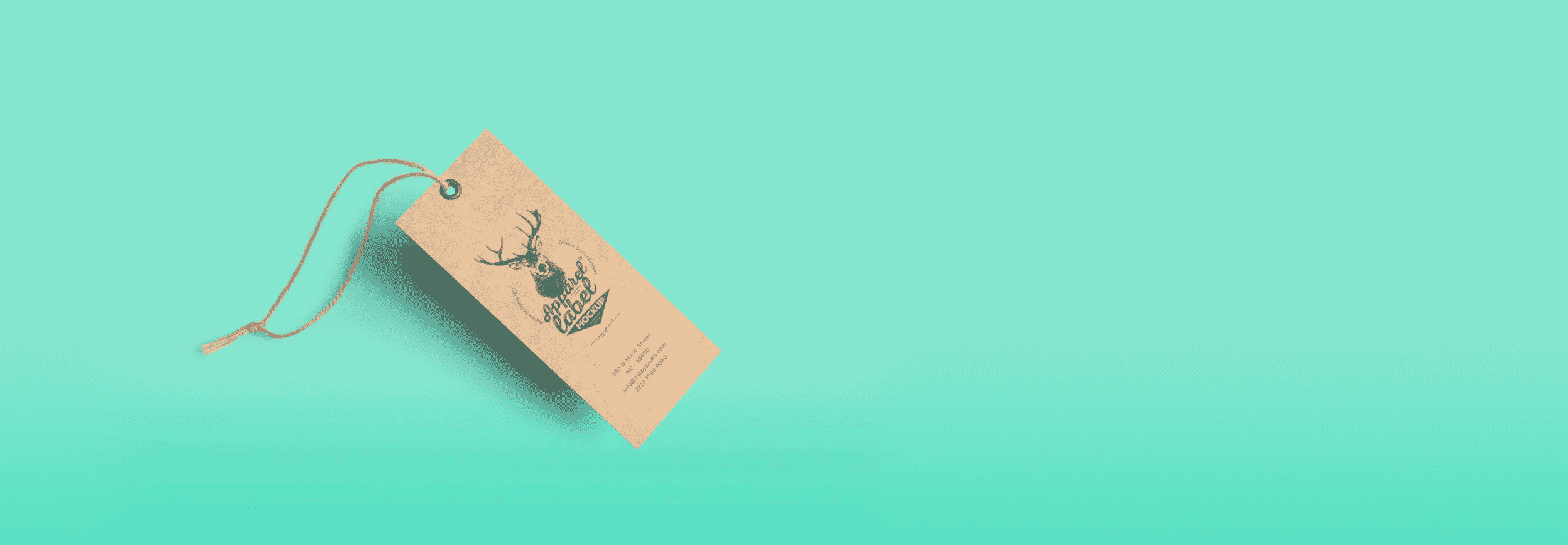 Soft Touch Hangtags Printing - Custom Design