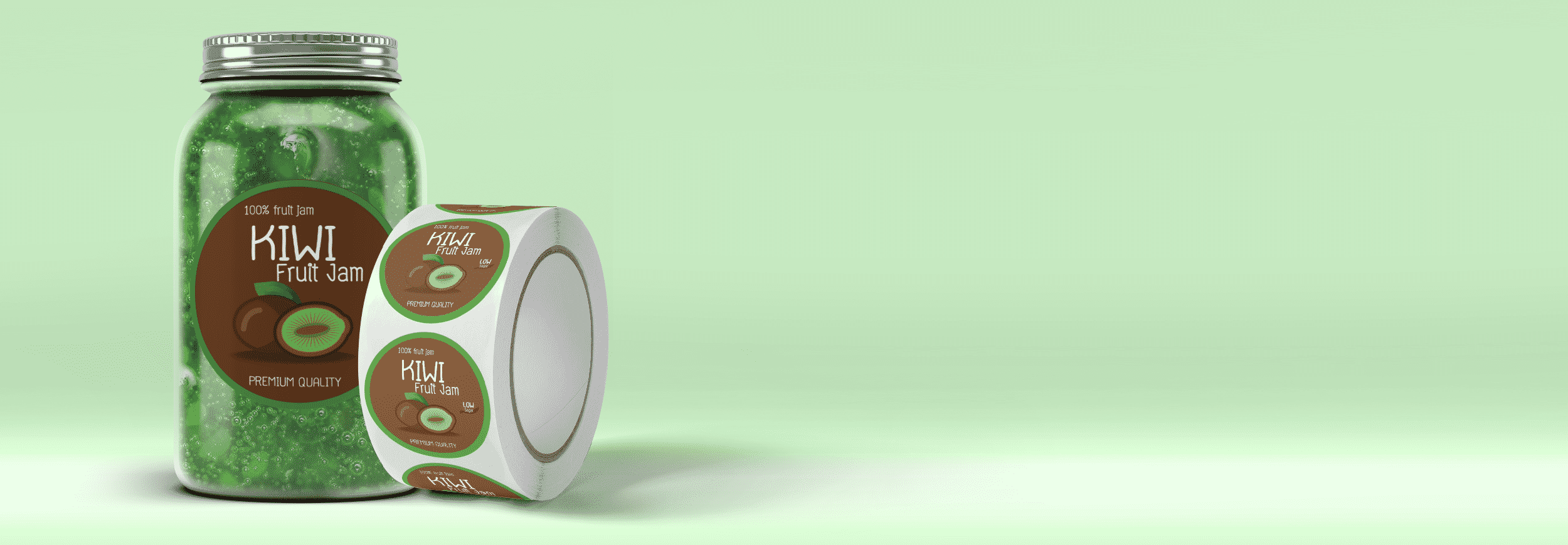 Roll Jar Labels Online Printing