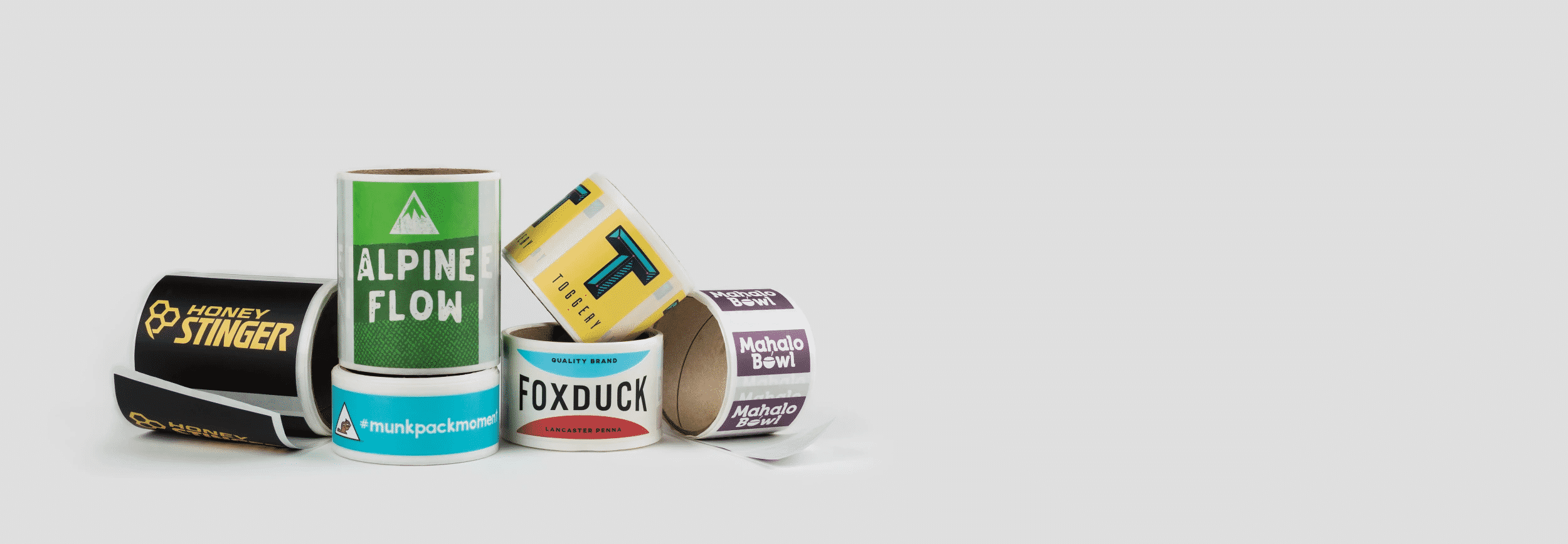 Roll Custom Labels Printing