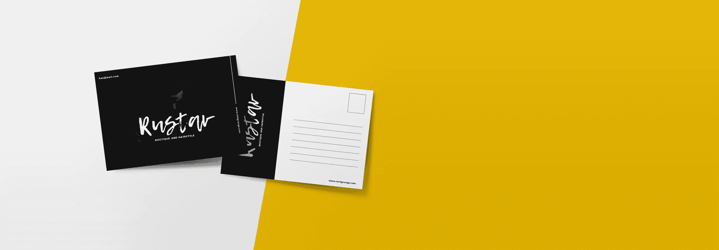 Black Postcards Printing, Black and White Postcards