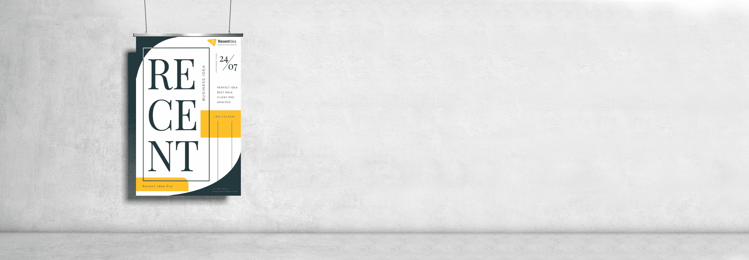 Hanging Poster Displays - Maximize Ad Space