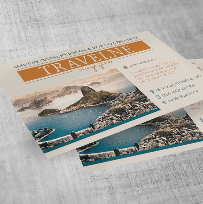 Customized Spot UV Postcards