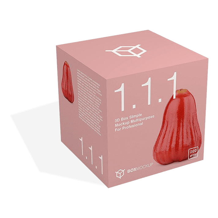 Custom Cube Boxes Printed with Your Unique Designs