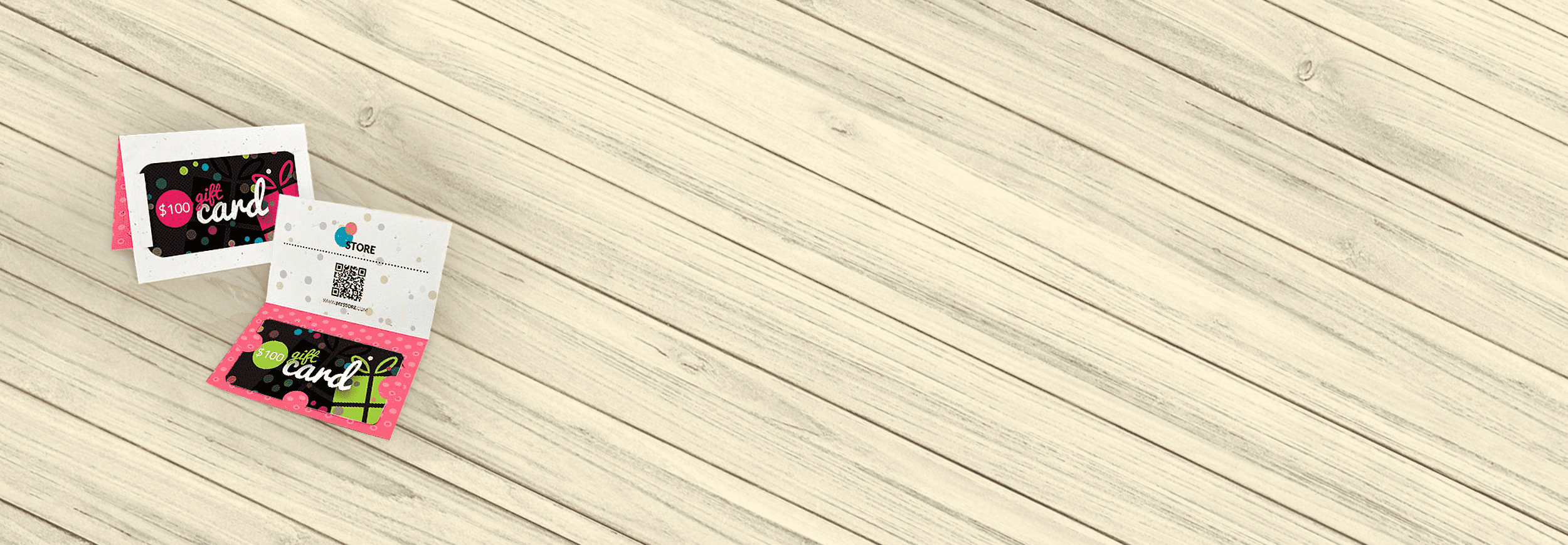 Custom Gift Card Holder Printing | Gift Card Sleeve