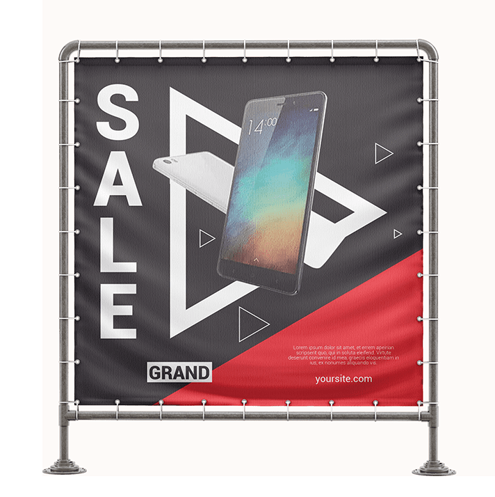 Advertising Perforated Vinyl Banners