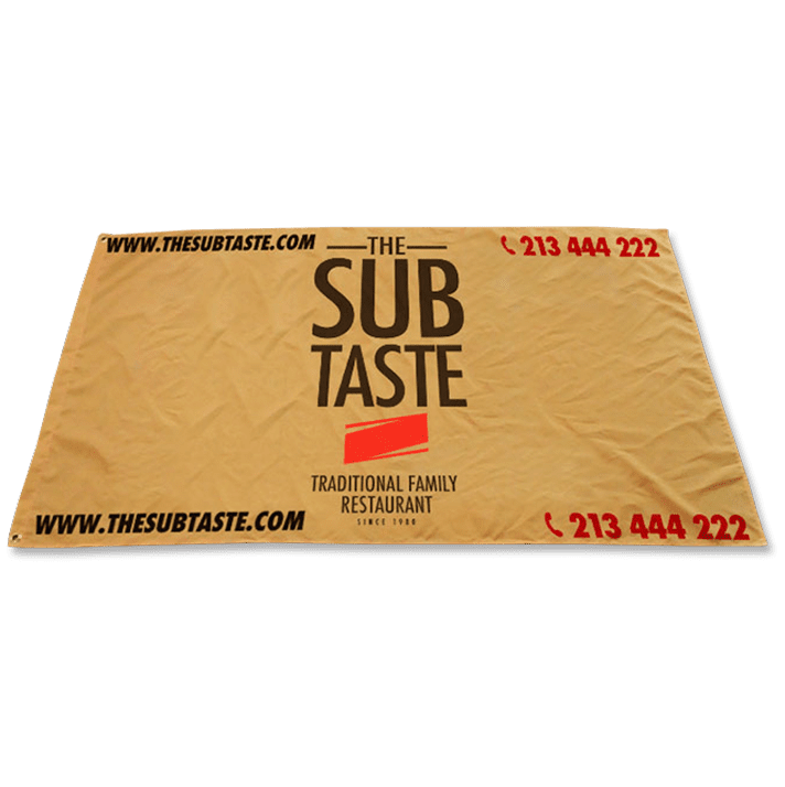 Custom Printed Polyester Fabric Banners