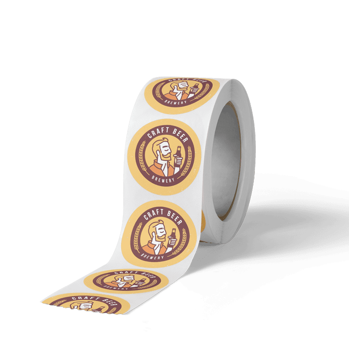 Roll Product Labels in a Variety of Sizes