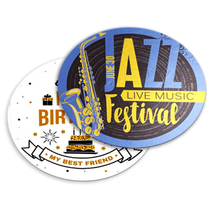 Roll Promotional and Events Stickers Printing