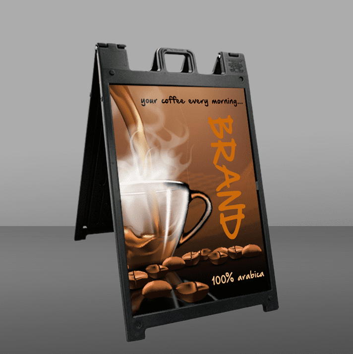 Custom Plastic Simpo II A Frames Sign