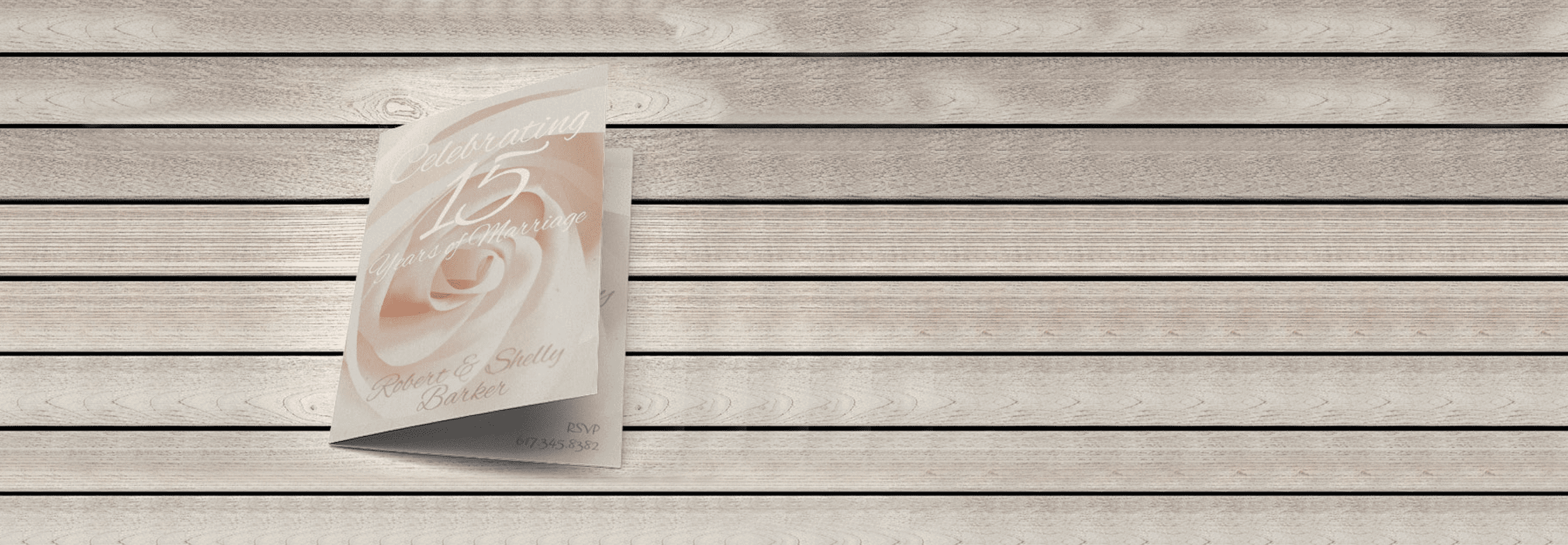 Printed Velvet Laminated Invitations