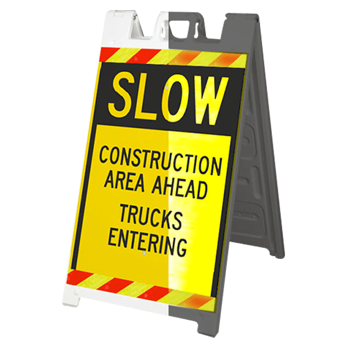 Custom Reflective Signicade A-Frame Signs