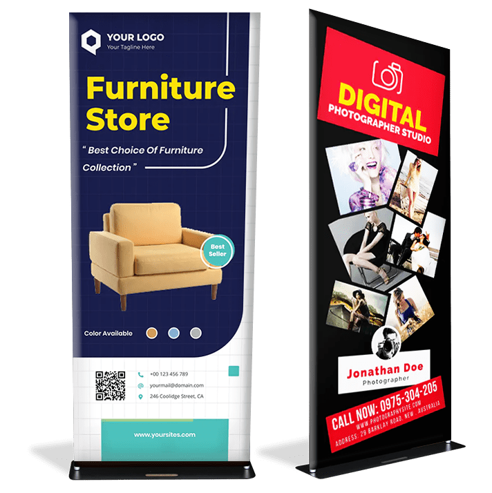 Premium Fabric Tube Displays for Indoor Use