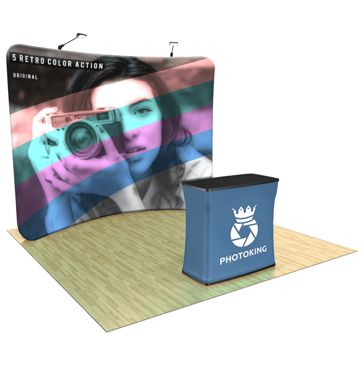 Show-Stopping Curve Tube Displays | 4OVER4.COM