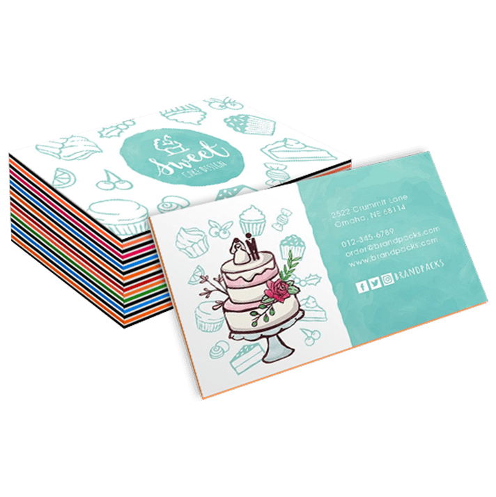 Triple Layer Business Cards Printing - Custom Design