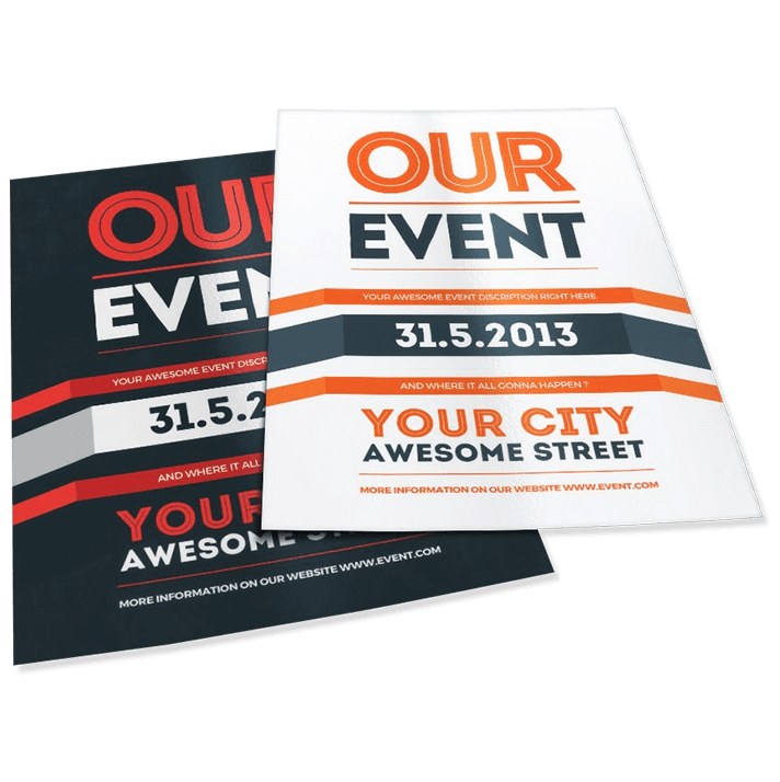 Online Custom Event Flyer Printing
