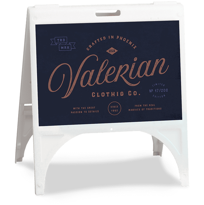 Quik Sign A Frame Sign