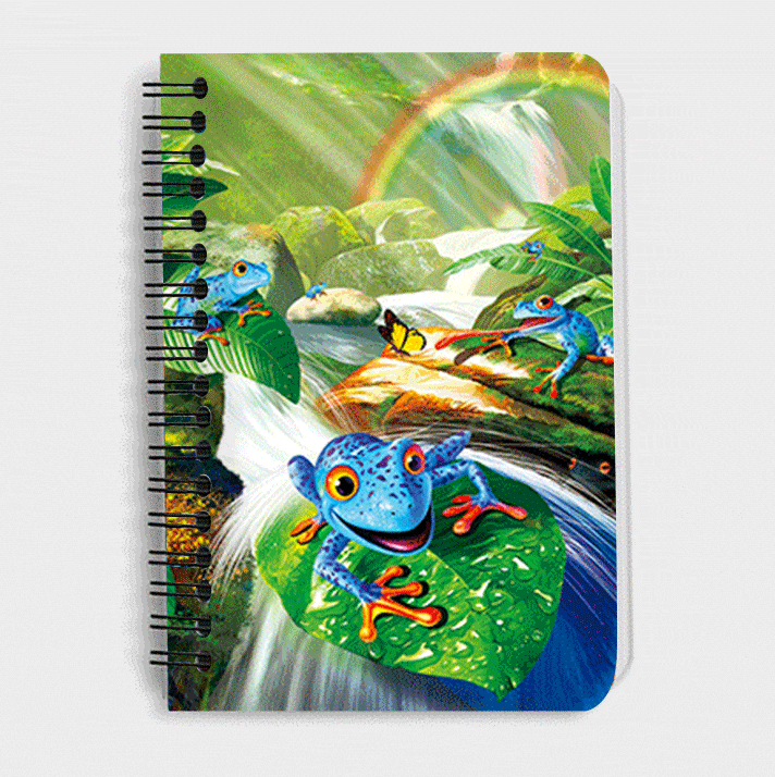 3D Lenticular Notebook Printing