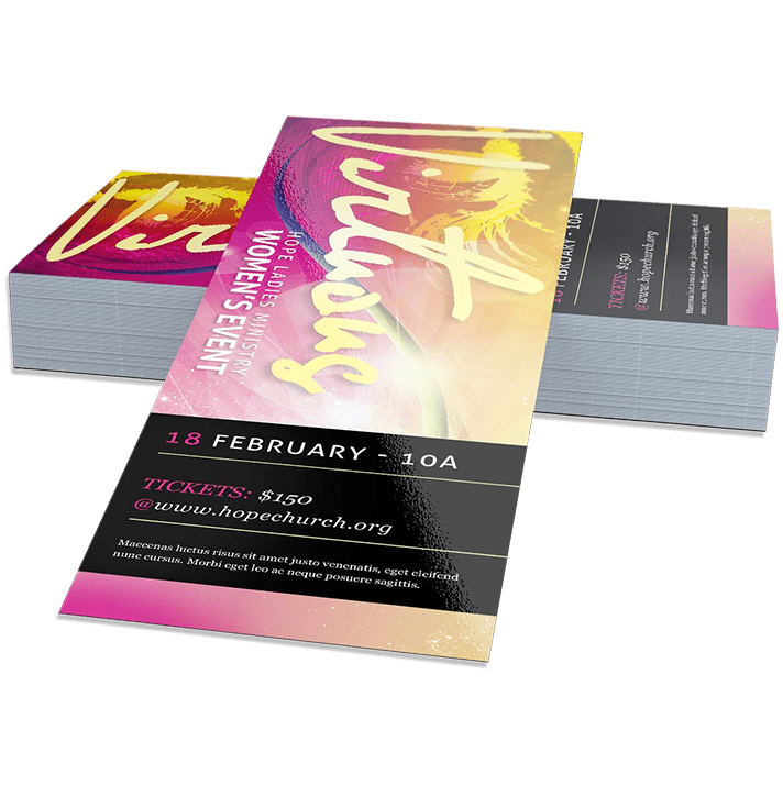 Gloss Laminated Bookmark Printing