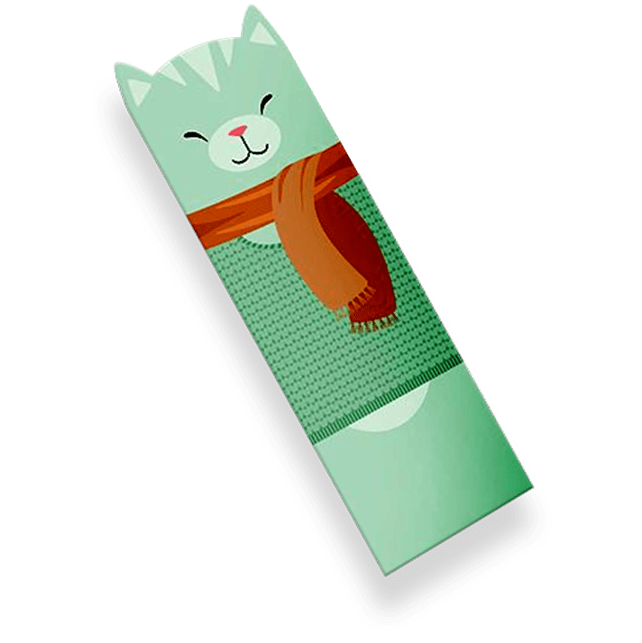 Custom Plastic Bookmark Printing