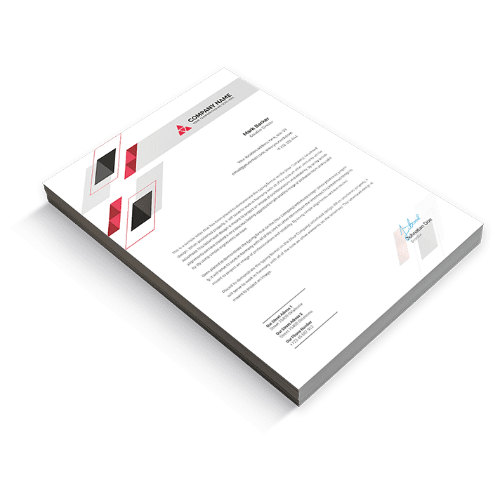 Custom Business Letterhead & Stationery Printing