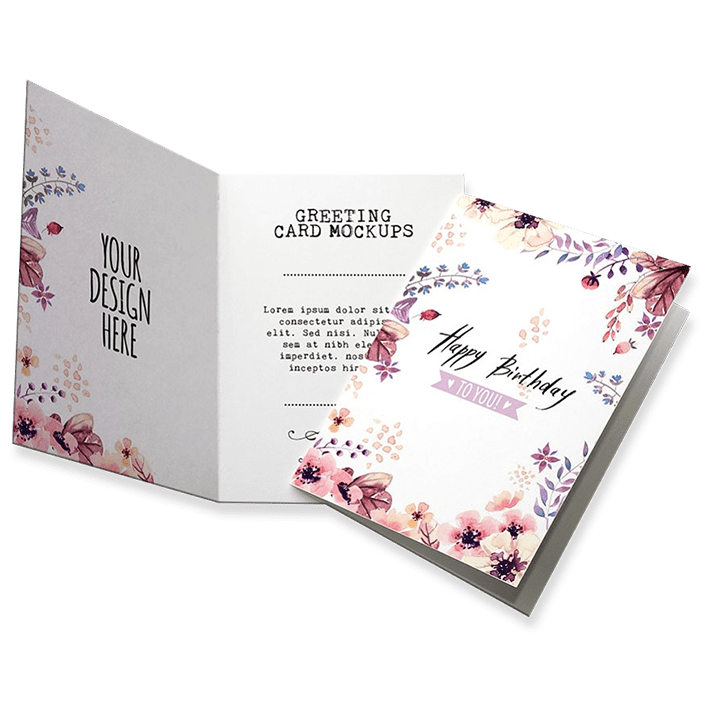 Custom Folded Invitation Cards