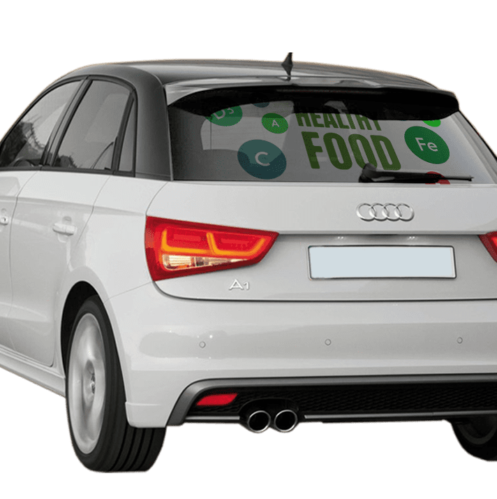 White Window Clings Printing