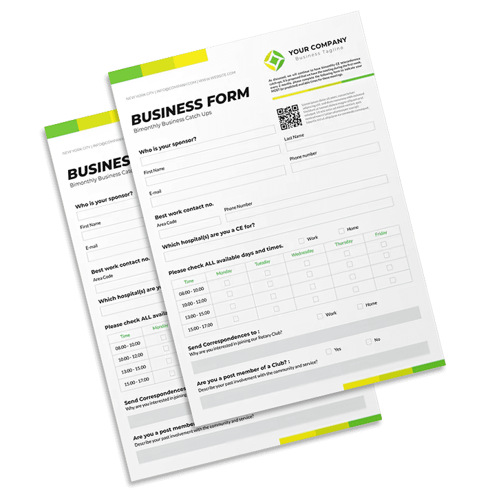 Custom Carbonless & Business Forms Printing